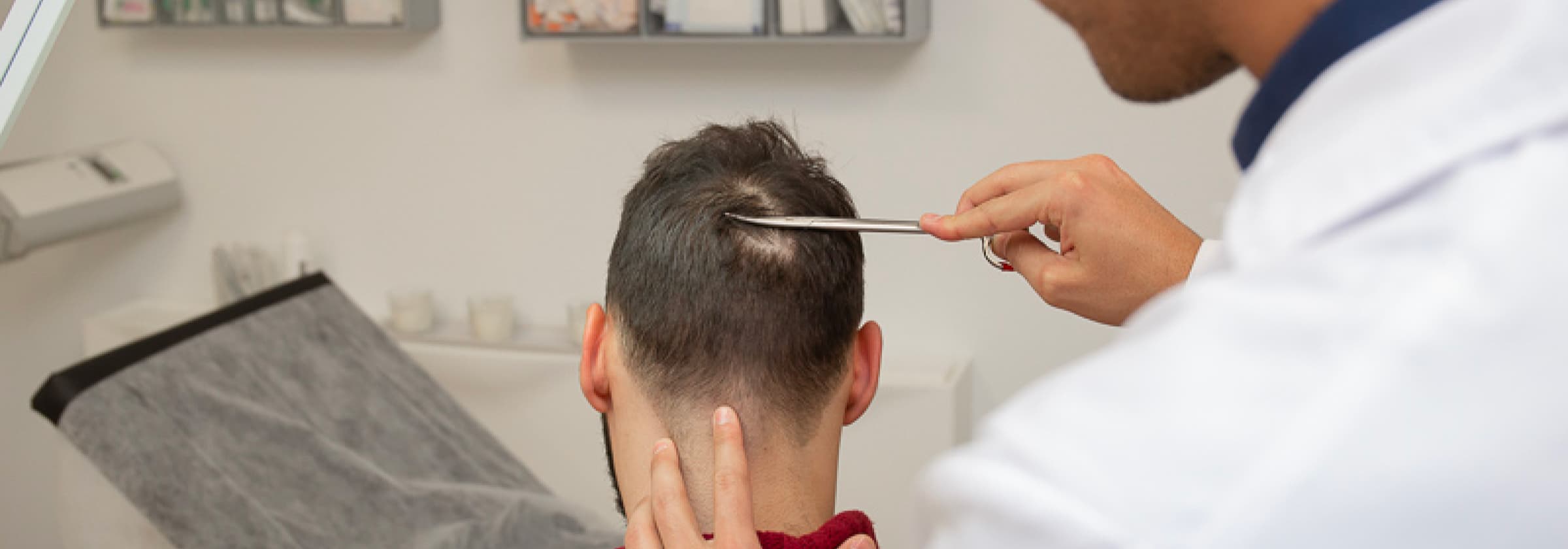 Rasurado de pelo parcial | Clínica Dr. Antonio Burgos